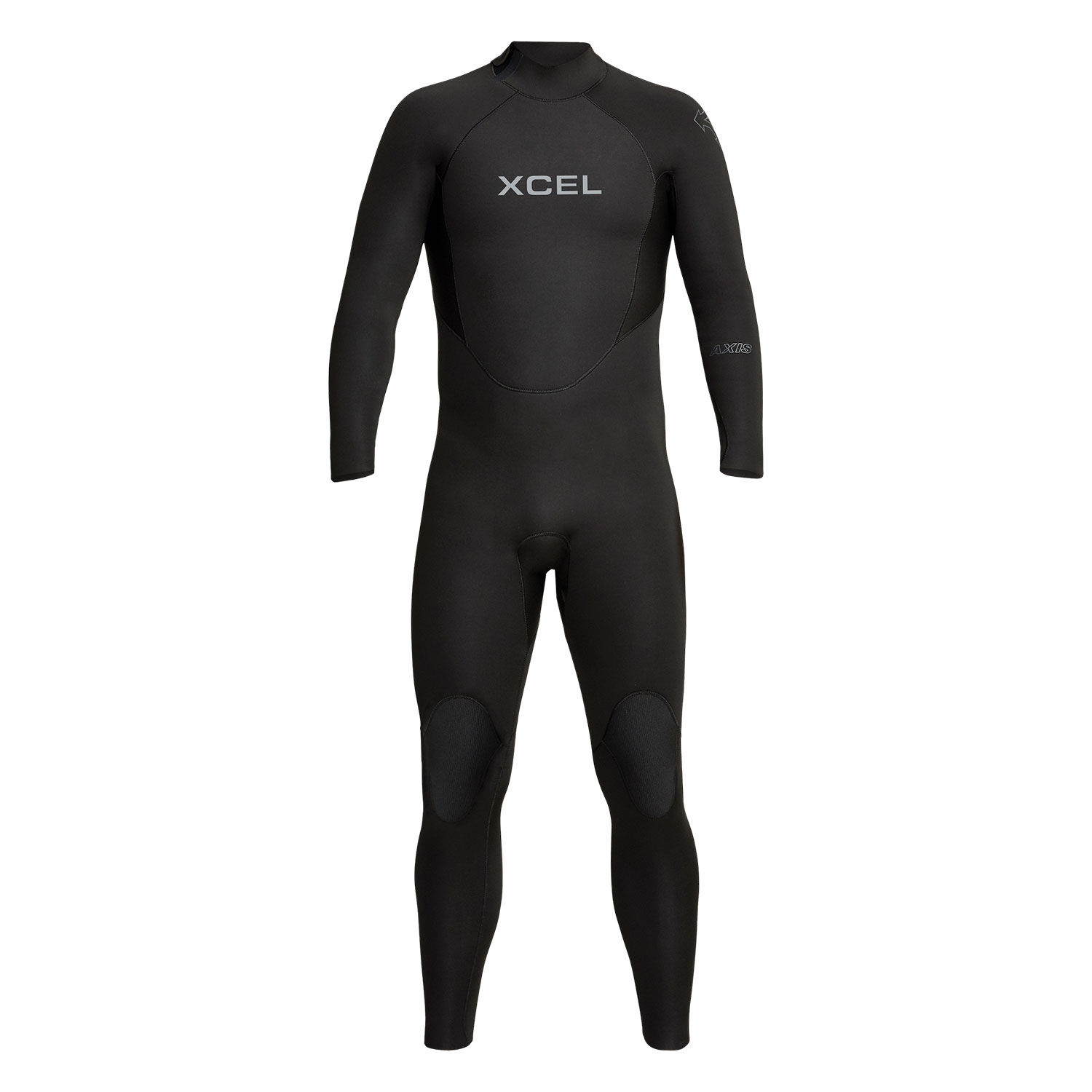 3/2 Axis Back Zip Wetsuit Black - XCEL Wetsuits Europe