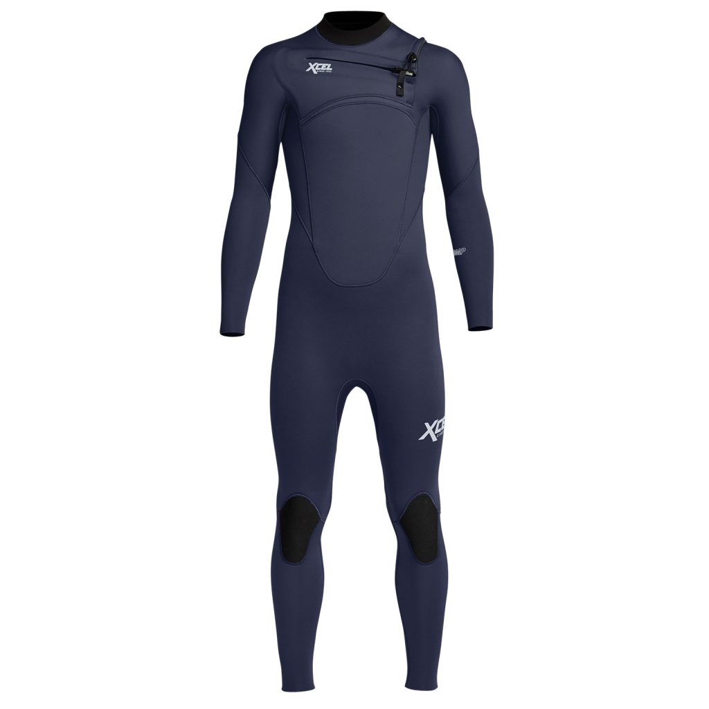 4/3 kids Comp Wetsuit Midnight Blue - XCEL Wetsuits UK